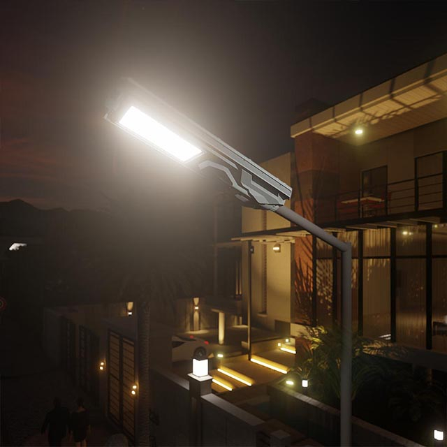 STARSHIP III All In One Solar Light Street Path Residence Parking Lot ...