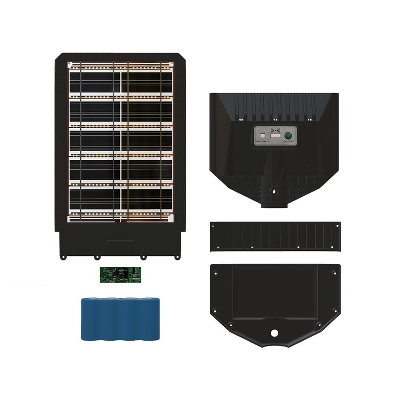 Outdoor Waterproof IP68 Double-glazed Charging Motion Sensor All In One ...